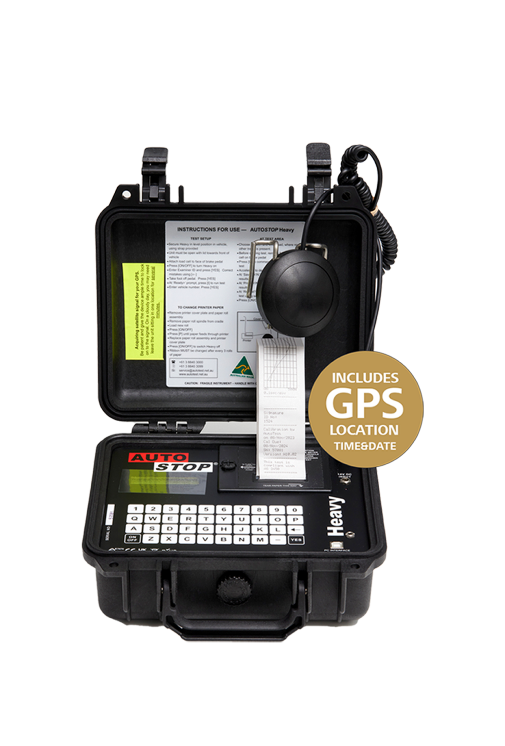 AutoStop Heavy Brake Meter - AutoTest Products Pty Ltd