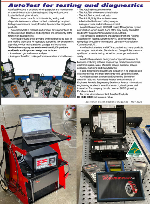 Australian quality accredited roadworthy equipment manufacturer ...